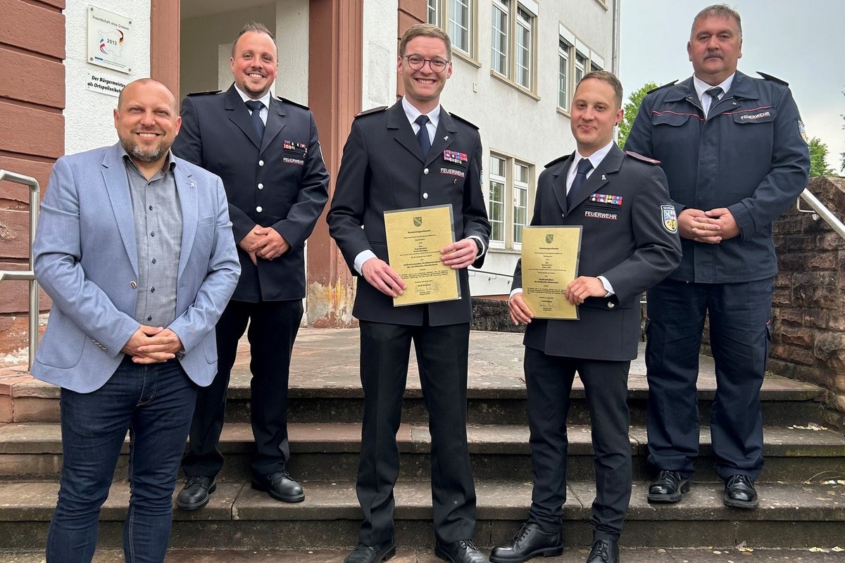 Stadt Bexbach: Wechsel in der Führung des Löschbezirks Oberbexbach