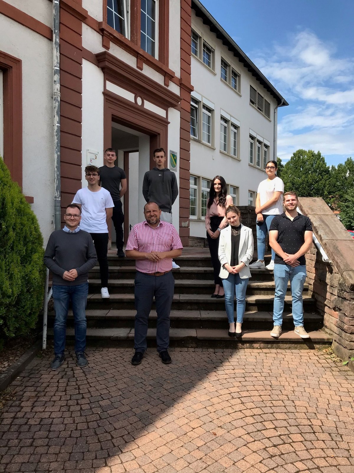 Stadt Bexbach: Die Stadt Bexbach begrüßt die neuen Auszubildenden sowie ...